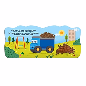 A Big Day for Dump Truck - Touch and Feel Board Book - Sensory Board Book