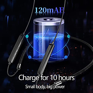 CENGNIAN Neck Hanging Wireless Bluetooth 5.0, Ultra-Long Standby Running Sports Bluetooth Headset, Noise Cancelling Headphones, Sports Bluetooth Headset for Fitness Running Cycling