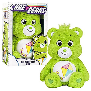 Care Bears New 2021 14" Plush - Do-Your-Best Bear - Soft Huggable Material! , Green