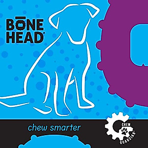 Himalayan Dog Chew Bonehead Large Dog Chew Holder, Secures Chews for Dogs, Chew Smarter and Longer, Stimulate Your Dog, Holds Yak Chews with Screw-in Fastener, 1 Dog Toy