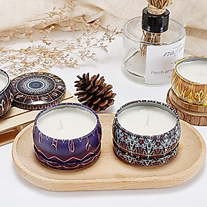 JIBEVEYYI 12 Constellations Scented Candles Gift Set 2.5oz with Essential Oils for Bath, Stress Relief, Yoga Aromatherapy Candles Natural Soy Wax Jar Candles Gifts for Scented Decoration