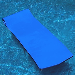 SWIMLINE ORIGINAL Foam Pool Float For Adults | Sofskin Floating Pool Mattress | Sun Tanning Float | Blue | 1.25" Thick Foam | Foam Pool Float | No Inflating Needed | Pool Mat Adult | Pool Floatie