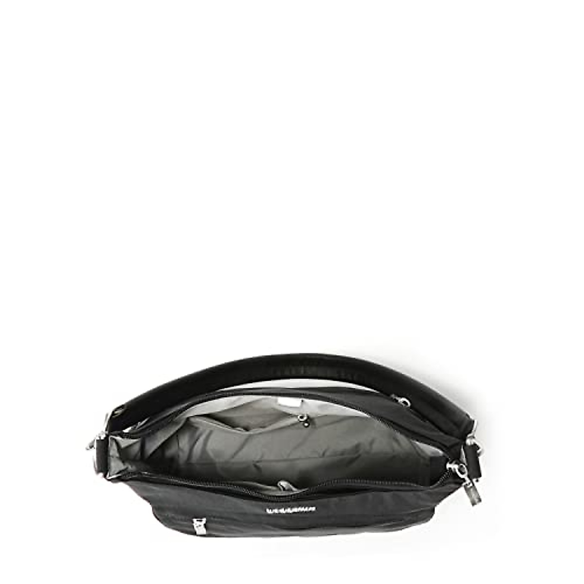 Baggallini Modern Pocket Half Moon Bag Black One Size