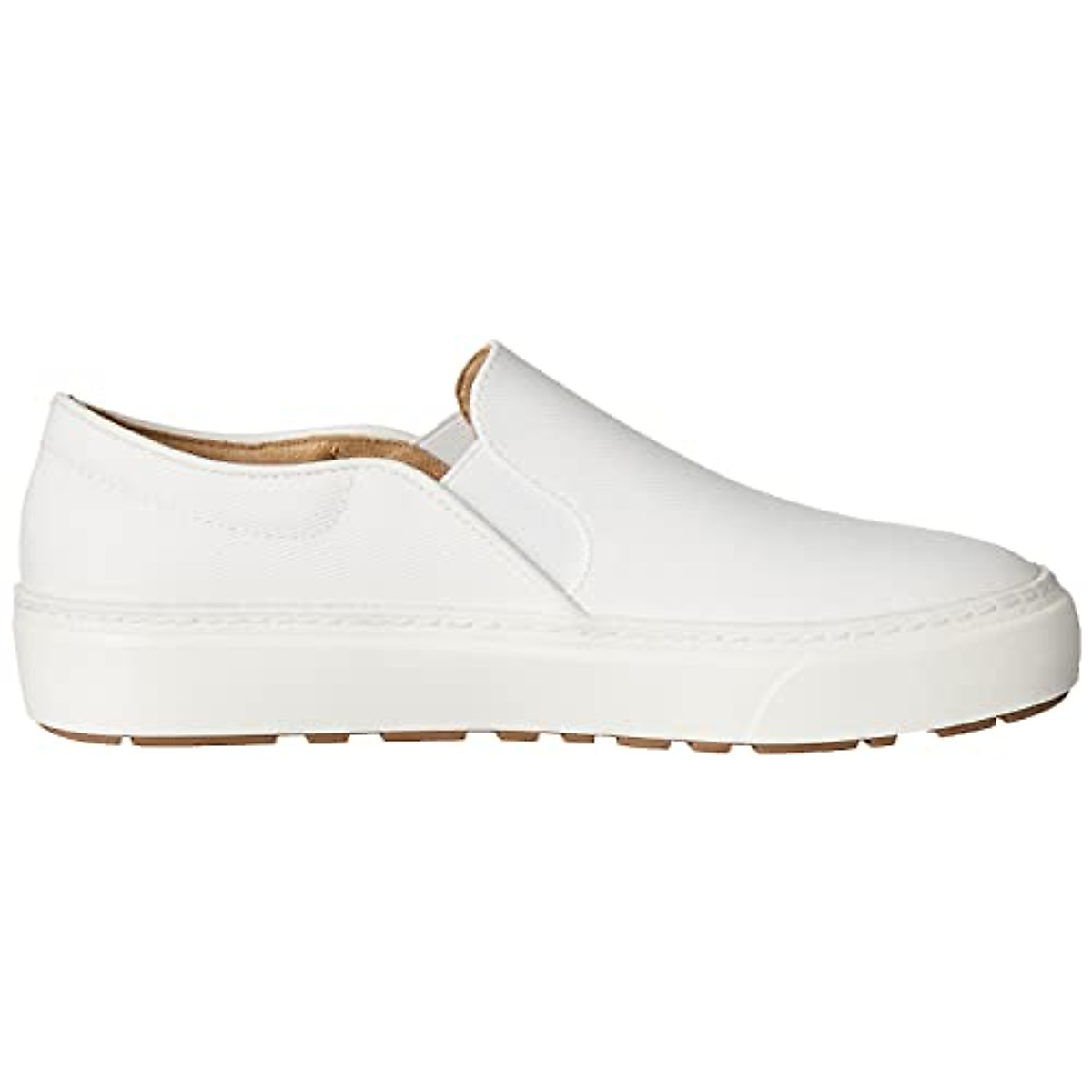 Amazon Essentials Women's Slip on Sneaker, White, 10