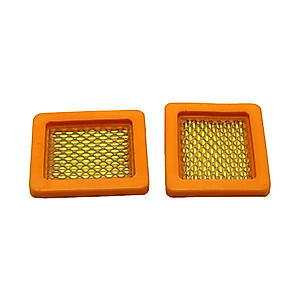QHALEN Air Filter Cleaner for Honda GX35 Type Brush Cutter Carburetor Chainsaw Grass Trimmer Gasoline Engine Garden Tool Spare Part (Pack of 2)