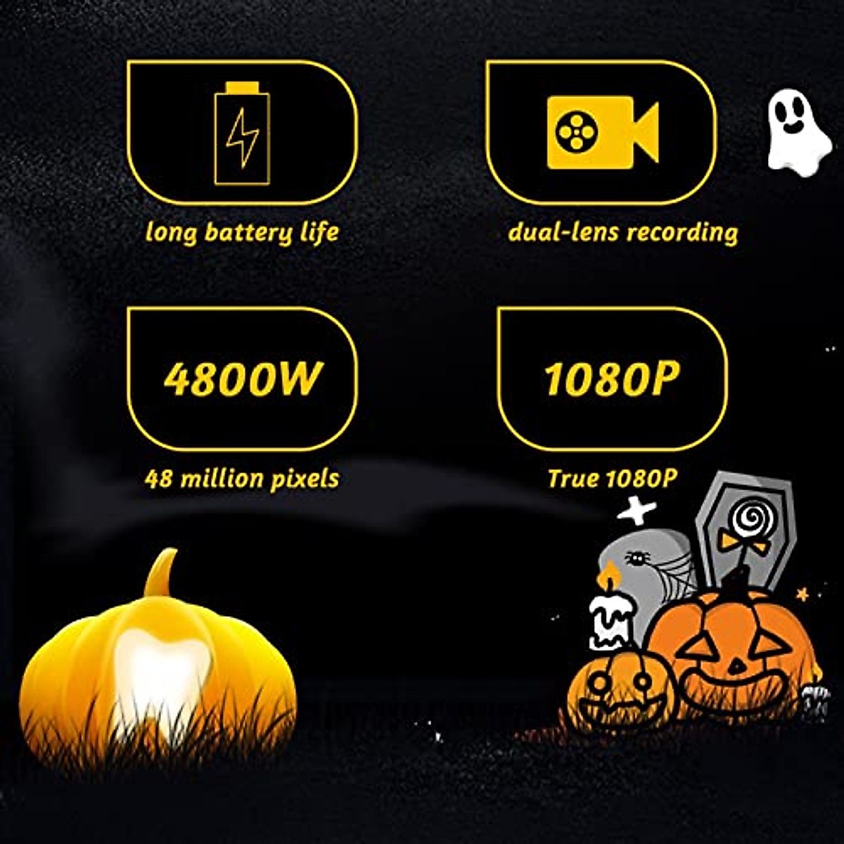 cdar Digital Camera for Kids,Children's Camera,Full 1080P Rechargeable Electronic Mini Camera for Students, Teens, Kids Purple