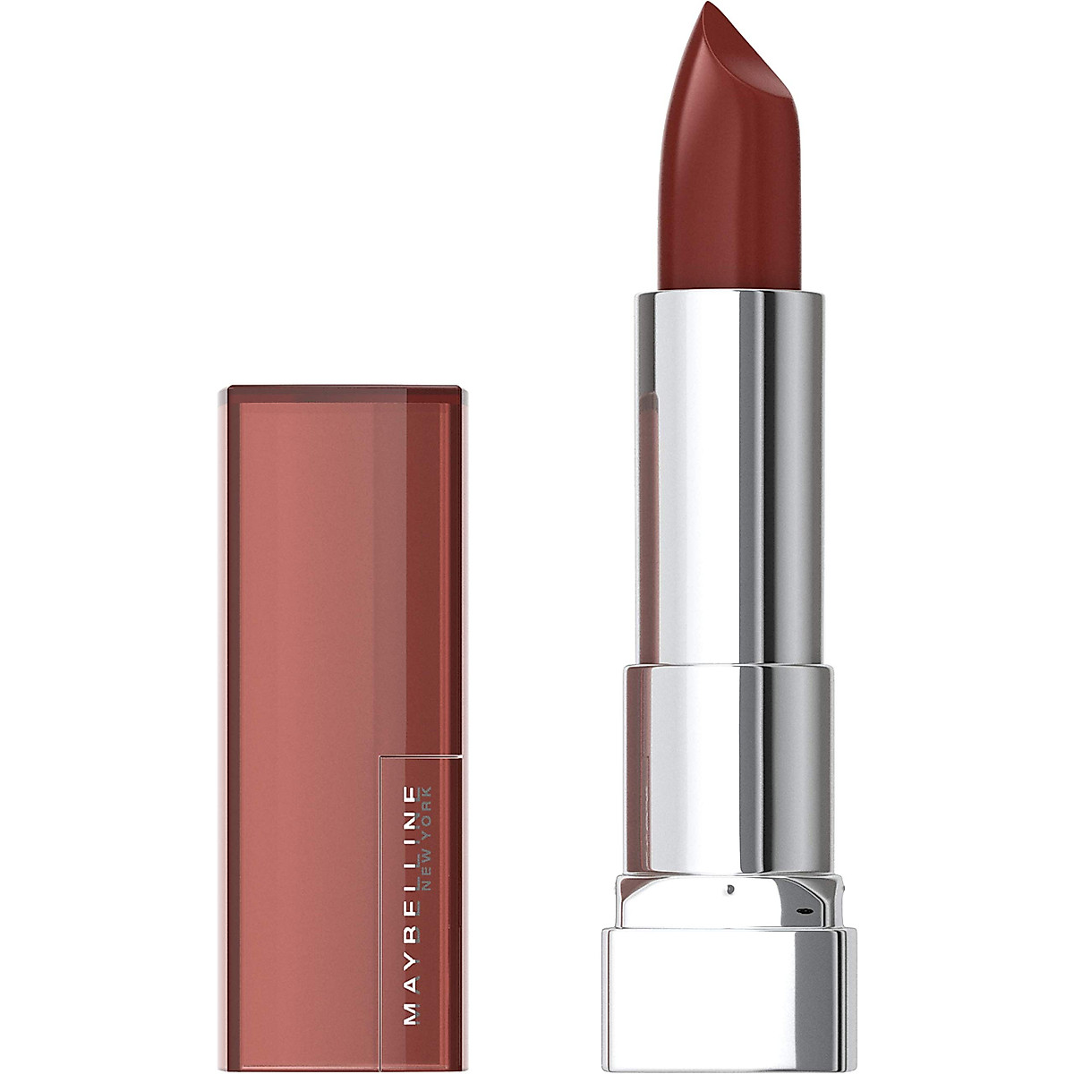 Maybelline Color Sensational Lipstick, Lip Makeup, Cream Finish, Hydrating Lipstick, Nude, Pink, Red, Plum Lip Color, Double Shot, 0.15 oz; (Packaging May Vary)