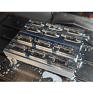 Milspin Rhino Bar EDC Stainless Steel Mini Pry Bar Multi tool Keychain with Screw Driver, Box Opener and Minimalist Tool Features, Made in The USA