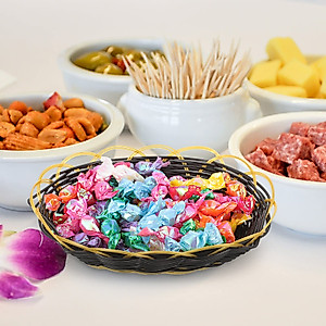 BESPORTBLE Food Storage Basket Picnic Container 6pcs Basket Zero Tray Fries Candy Plate Plastic Food Basket Countertop Fruit Holder