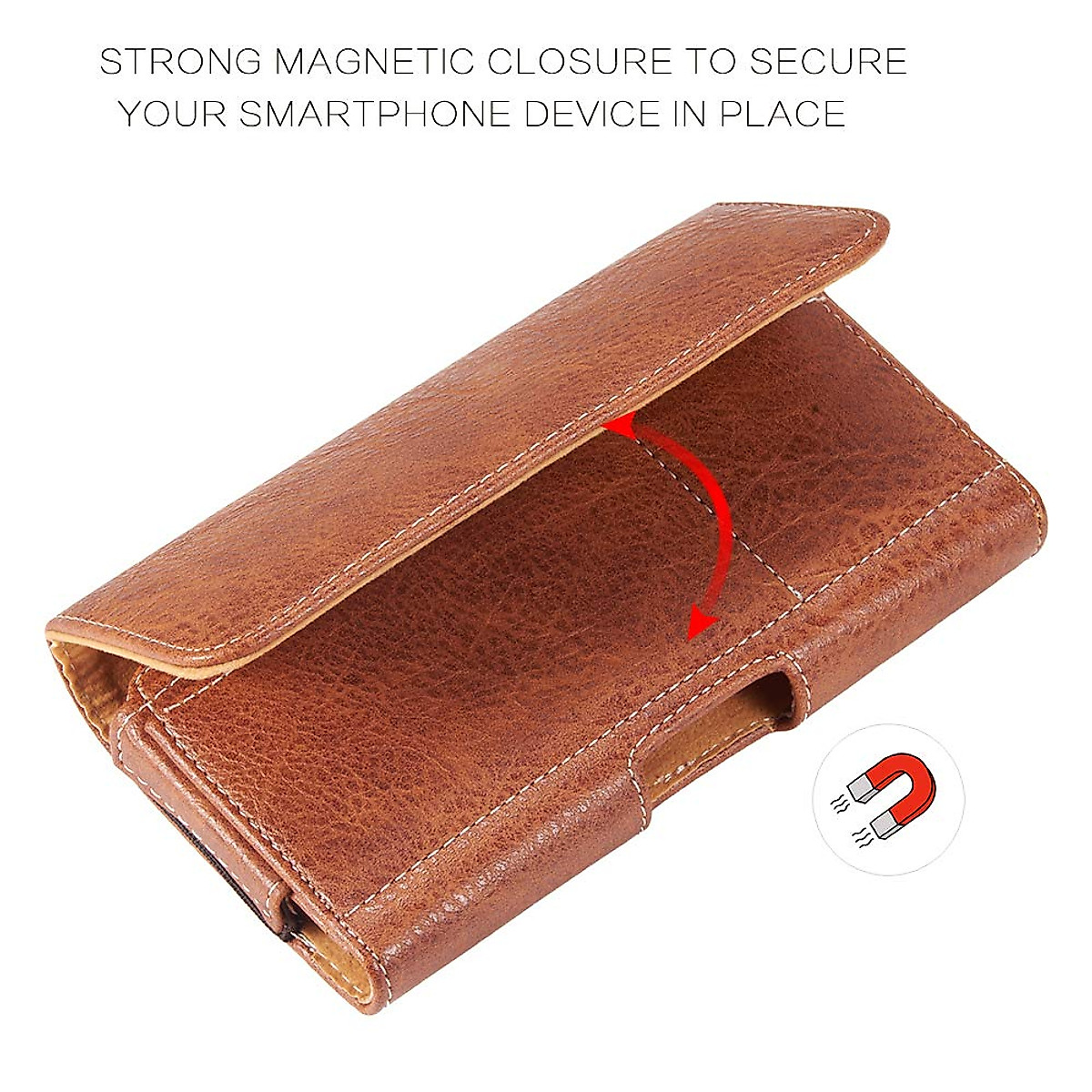 Belt Loop Phone Holster Compatible with BLU G33, G61s, C5 Max, C5L Max, G50 Mega, G51, Bold N2, J6S, Studio X5, Studio X10L, Studio X10, View 2