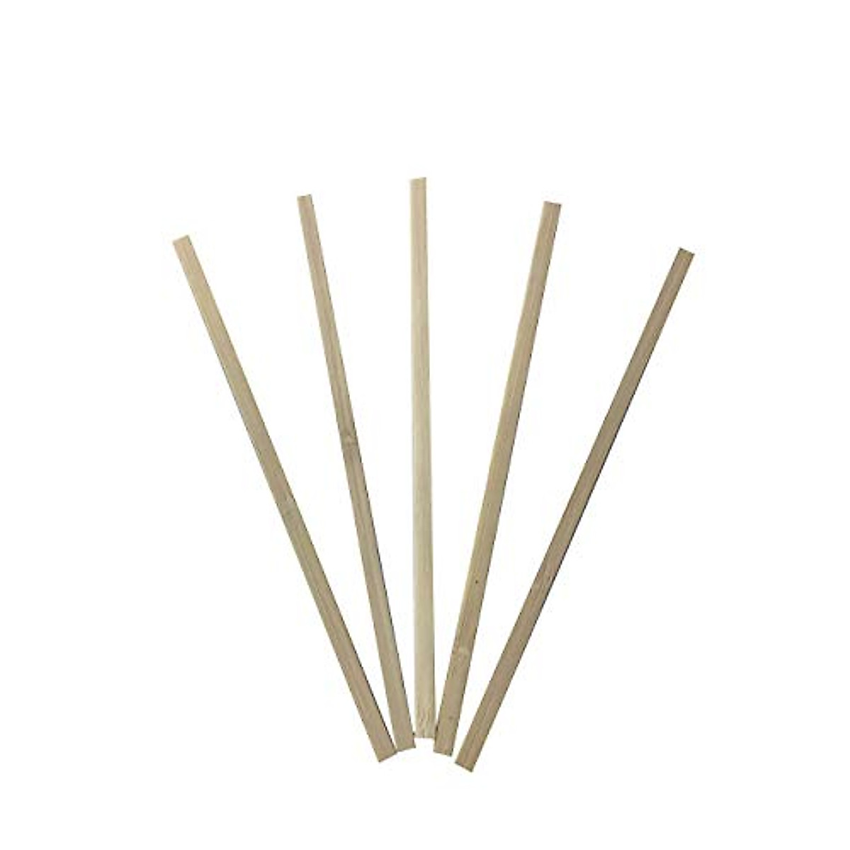 KingSeal Bamboo Coffee Stir Sticks, 5.5 inches, Square End, Stronger and Thicker Than Standard Wood, 100% Renewable and Biodegradable - 1 Box of 1000 Stirrers