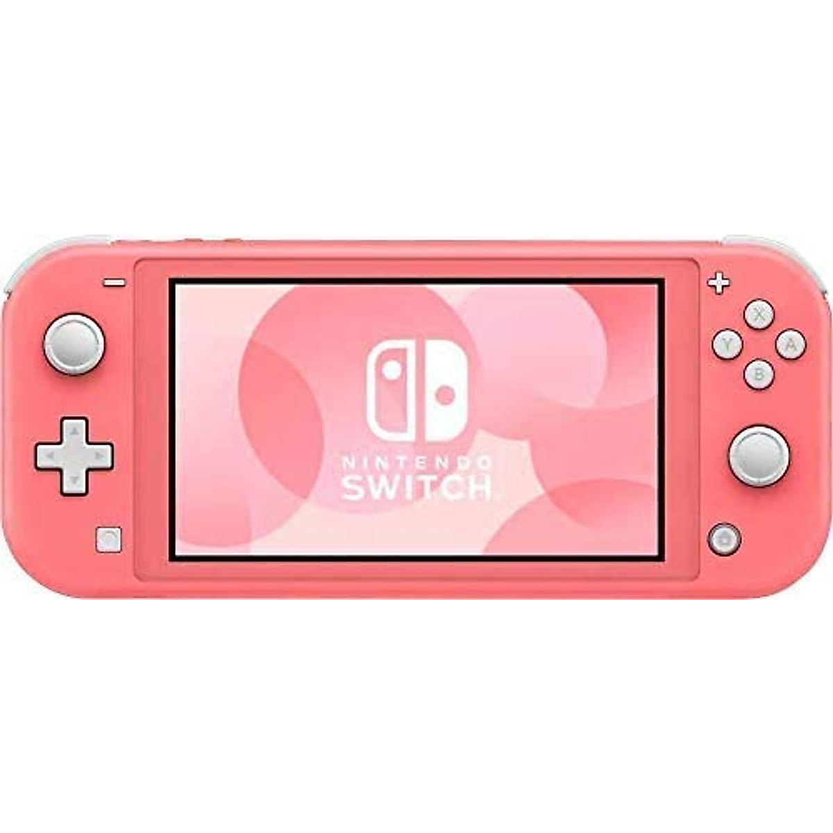 Newest Nintendo Switch Lite Game Console, Coral Pink With 128GB AllyFlex MemoryCard