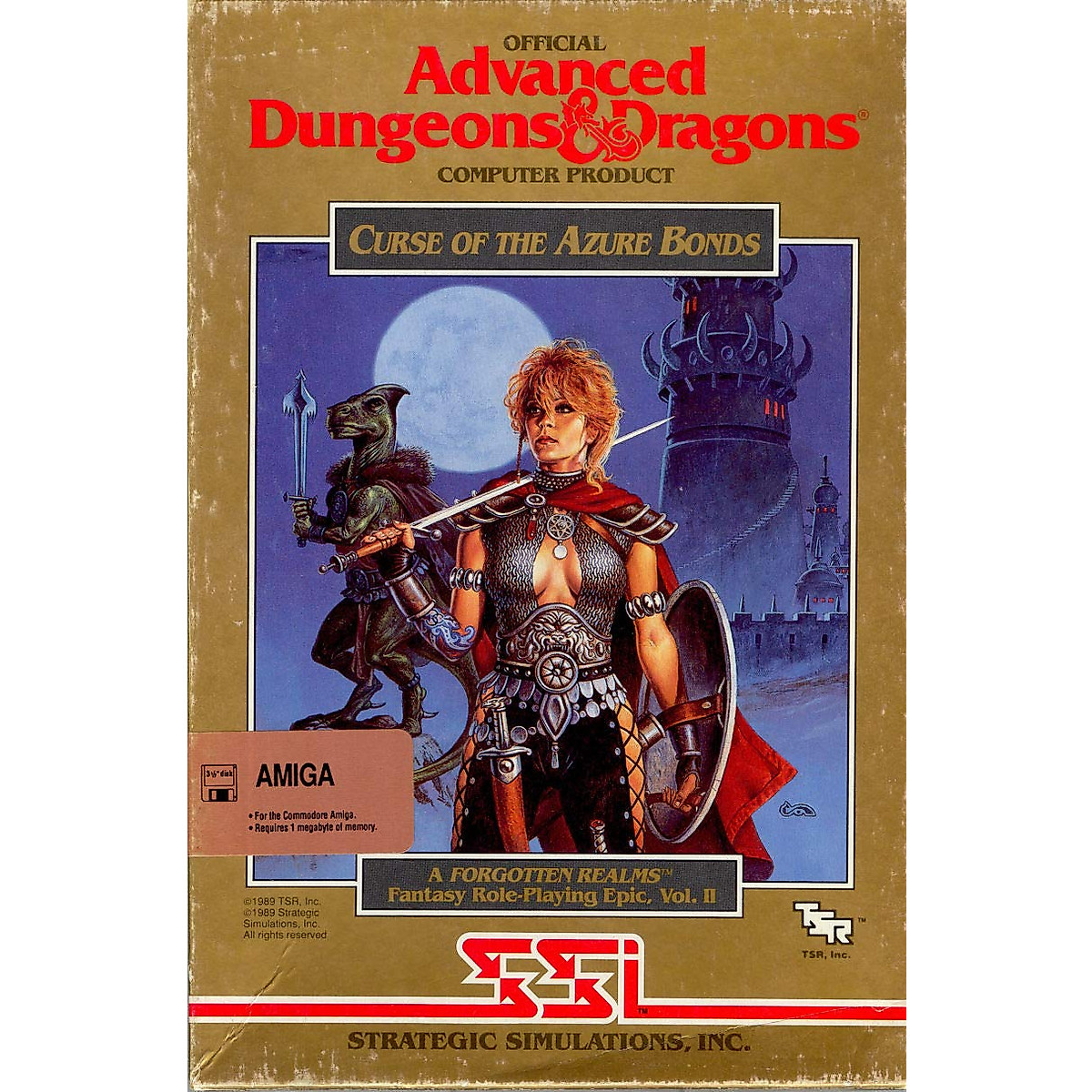 Curse of the Azure Bonds - Commodore Amiga