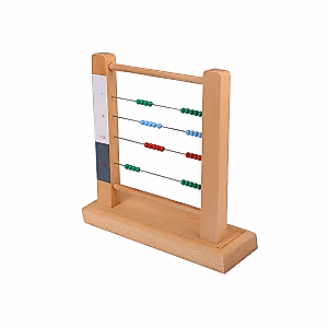 LEADER JOY Montessori Toys Small Bead Frame,Montessori Math Beads Materials for Toddlers Educational Preschool Learning Material