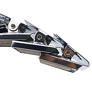 Ogrmar Metal Clip 1.2"-12 Pack Refrigerator Whiteboard Wall Magnetic Memo Note Clip Metal Clip (1.2")