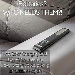 OEM Solar Replacement TV Remote Controller Fit for Neo QLED (2022) Smart Samsung Television QN32, QN43, QN50, QN55, QN65, QN75, QN85, QN98, Q60B, Q80B, QN90B, QN100B, QN800B, QN900B Models