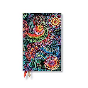 Moonlight (Olena's Garden) Mini 12-month Dayplanner 2024