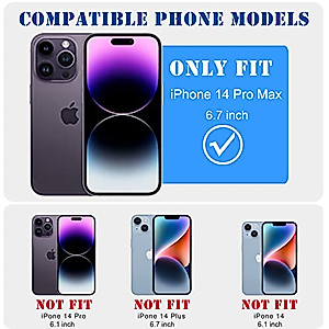 HYUEKOKO Compatible with iPhone 14 Pro Max Magnetic Gardient Glitter Case, Plating Bling Cute Case with MagSafe for Women Girls Full Camera Protector Back Cover for iPhone 14 Pro Max 6.7'' Pink