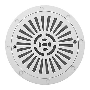 Maxmartt Pool Floor Main Drain 2 inch White Main Drain Water Inlet Draining Accessory Vinyl Pool Main Drain Liner for Swimming Pool