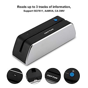 MSR X6(BT) Bluetooth Magnetic Credit Card Reader Writer Encoder Stripe MSRX6BT MSR206