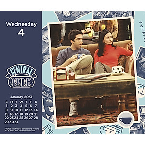 2023 Friends Day-at-a-Time Box Calendar