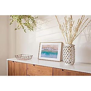 St Joan of Arc 11x14 Gallery Style Print by Soul Sunshine | Unframed 'Go Forward' Bible Verses Wall Decor Poster Prints | Rustic Wall Decor, Blue Lion, Home Wall Decor | Home Decoration