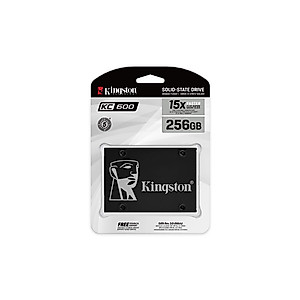 Kingston KC600 256GB 2.5 Inch SATA3 Solid State Drive (3D TLC)