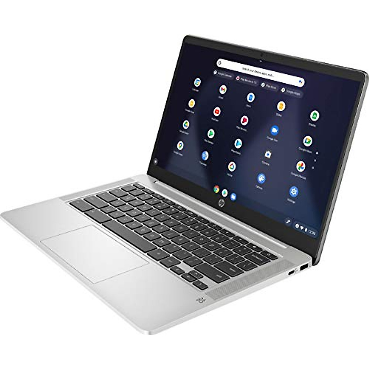 HP Chromebook 14 14" FHD Laptop Computer/ for Education or Student/ Intel Celeron N4000/ 4GB DDR4/ 64GB eMMC/ 11+ Hrs Battery/ Webcam/ Chrome OS/ Work from Home