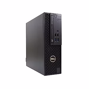 Dell Precision Tower 3420 - SFF Intel Core i7-7700 3.6GHz, 16 GB RAM, 512 GB Solid State Drive, DVDRW, Windows 10 Pro 64bit, (Renewed)