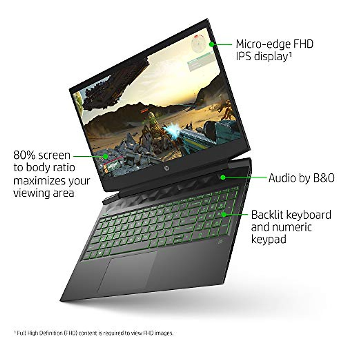 HP Pavilion Gaming 16 Laptop PC, NVIDIA GeForce GTX 1650, Intel Core i5-10300H, 8GB DDR4 RAM, 512GB PCIe NVMe SSD, 16.1" Full HD, Windows 10 Home, Backlit Keyboard (16-a0010nr, Shadow Black)