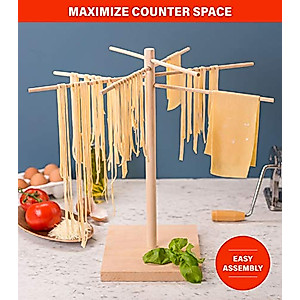 Bellemain Large Wood Pasta Drying Rack