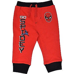 Marvel Avengers Black Panther Hulk Spiderman Toddler Boys Pants 3T