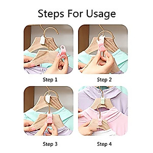 80 Pcs Clothes Hanger Connector Hooks, Outfit Hangers, Hanger Extender Clips, Cascading Hanger Hooks, Space Saving Wardrobe Clothing Outfit Hangers Hooks for Organizer Closet Cabinet