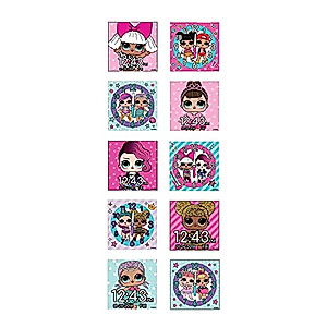 Accutime Kids LOL Surprise Hot Pink Educational Touchscreen Smart Watch Toy for Girls, Boys, Toddlers - Selfie Cam, Learning Games, Alarm, Calculator, Pedometer and more (Model: LOL4104)