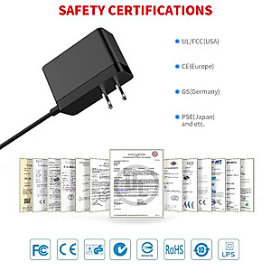 MEROM Charging Dock Power Adapter Cord Compatible with Manscaped The Lawn Mower 3.0 2.0 The Weed Whacker Electric Groin Hair Trimmer, Stand Charging Base for Lawn Mover Male Hygiene Clippers Razor