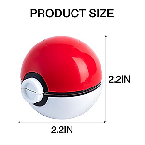VRUPINZE Pokeball Grinder - Large Grinder with Gift Box, Anime Gift, 2.2 Inch