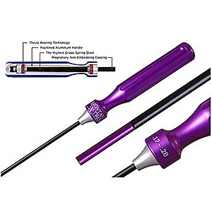 Montana X-Treme (MTX 1-Piece Cleaning Rod 17 to 20 Caliber 42" Coated Spring.