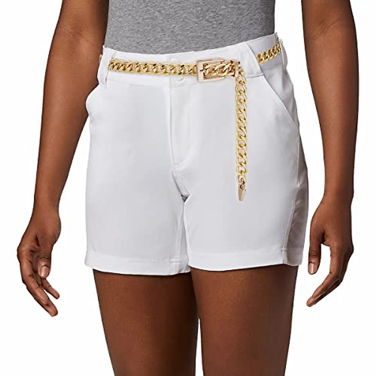 Suyi Chain Belts for Women Girls Metal Waist Belt for Dresses Plus Size 130CM Gold