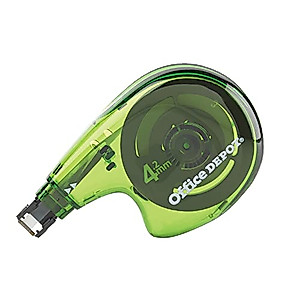 Office Depot® Brand Side-Application Correction Tape, 1 Line x 392", Pack Of 16 Cartridges