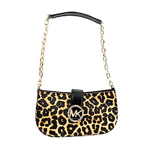 Michael Kors Carmen Small Pouchette Shoulder Bag (Black Multi)