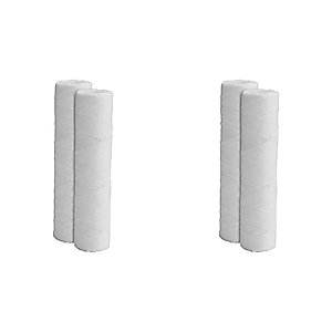 GE FXWSC Whole House Water Filter | Replacement for Water Filtration System | NSF Certified: Reduces Sediment, Rust & Other Impurities from Water | Replace Every 3 Months for Best Results | 2 Filters