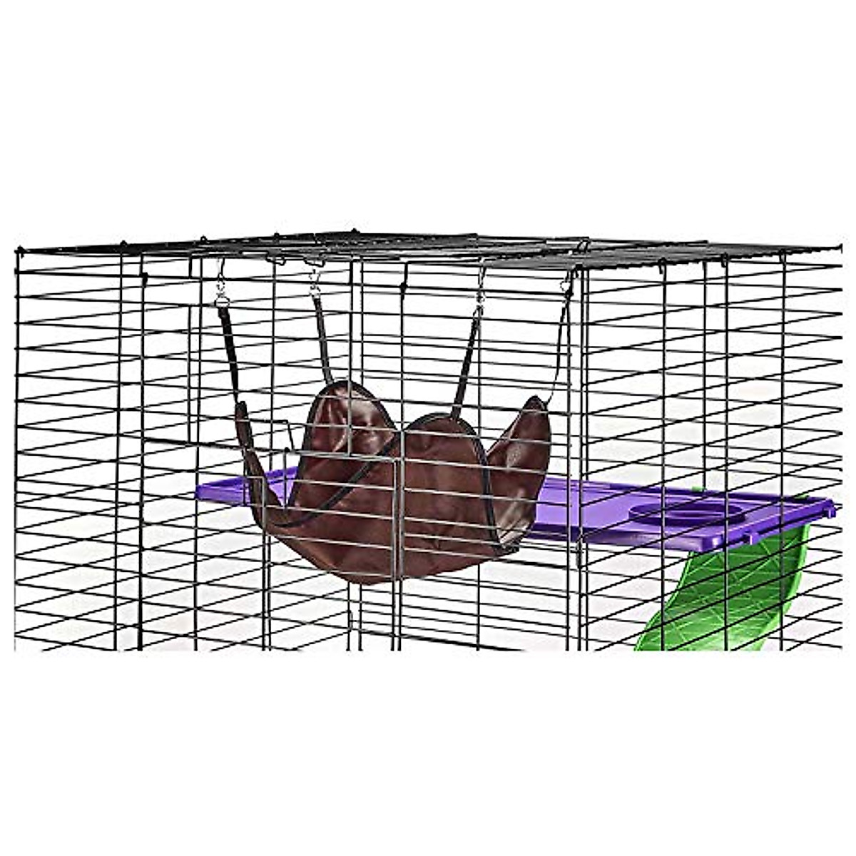 Kaytee My First Home Deluxe Multi-Level Habitat with Casters for Pet Ferrets