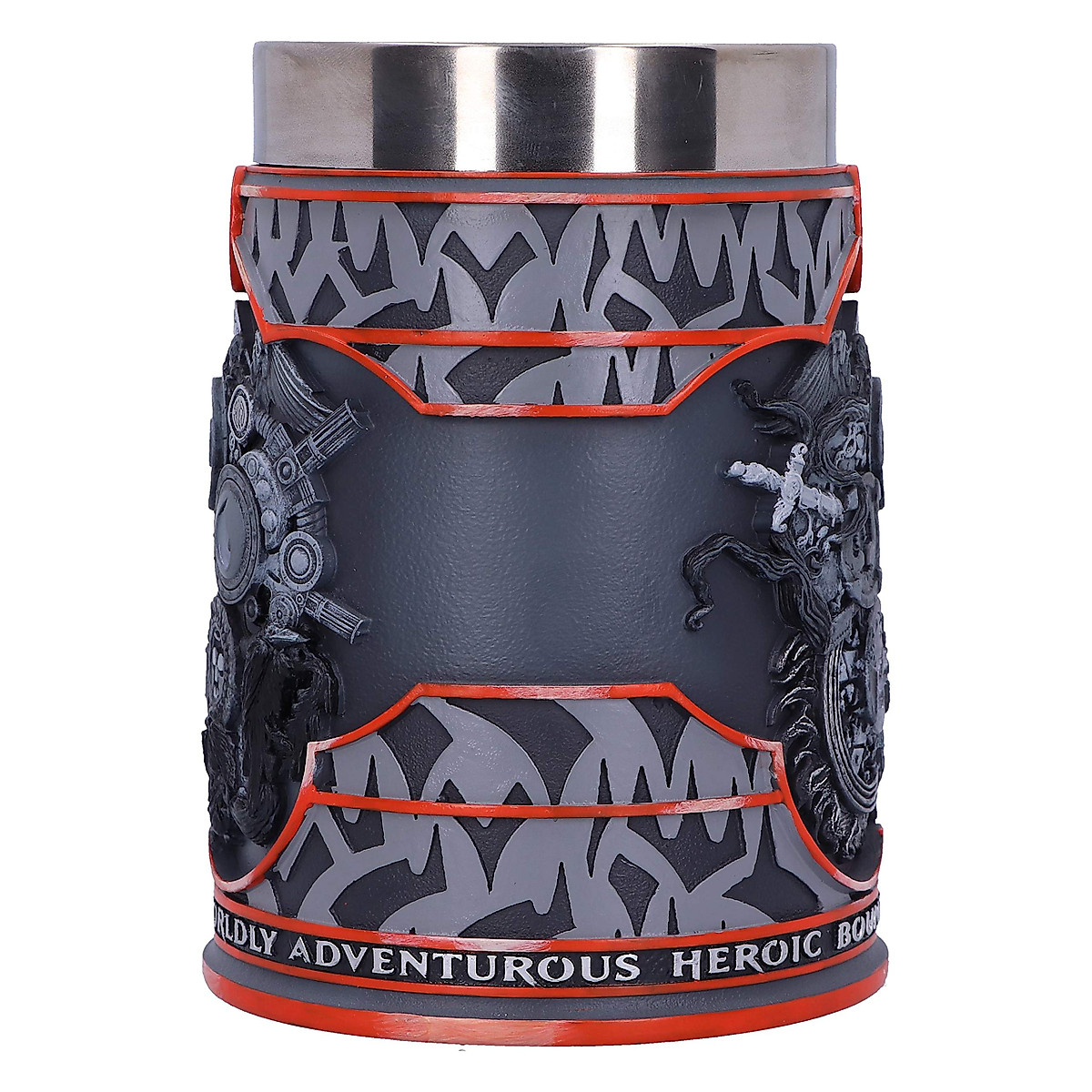 Nemesis Now Magic The Gathering Five Colour Wheel Tankard, Resin, Grey, 1 Count (Pack of 1)