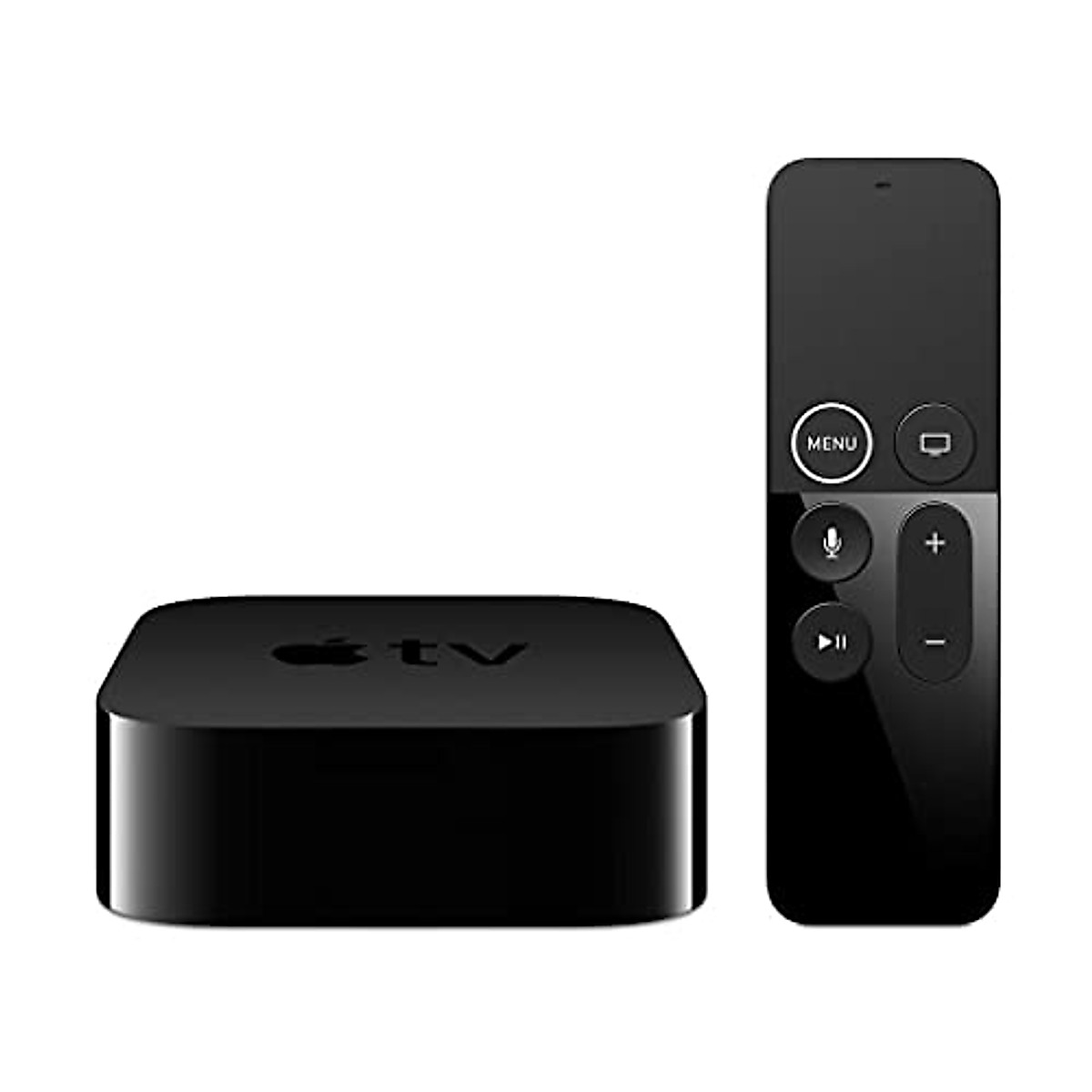 Apple TV 32GB 1080p HD Streaming Media Player with Dolby Digital and Voice Search by Asking The Siri Remote (4th Generation), Black (Renewed)