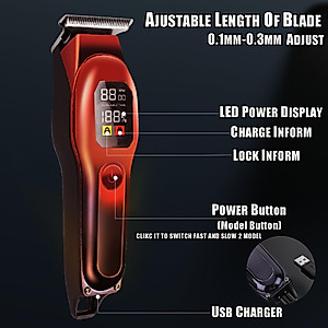 GASLIKE Hair Clippers for Men