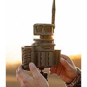 Stealth Cam Revolver 36MP Photo 1080P HD Video at 30 FPS 0.4 Sec Trigger Speed 360-Degree Panoramic View Built-in GPS Hunting Cellular Trail Camera, Verizon and AT&T