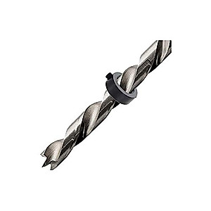 Liyafy Drill Bit Hole Depth Split Ring Screw Stop Collar 8pcs+8pcs Set for Adjustable Precise Hole Cutting Measurements Pack of 2