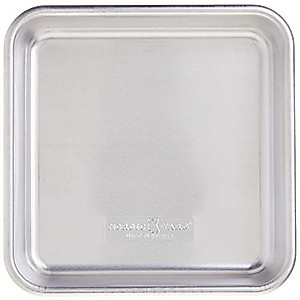 Nordic Ware - 47500 Nordic Ware Naturals Aluminum Commercial 8" x 8" Square Cake Pan, 8 by 8 inches, Silver