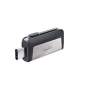SanDisk 64GB Ultra Dual Drive USB Type-C - USB-C, USB 3.1 - SDDDC2-064G-G46, Grey/Silver & 32GB Ultra Dual Drive USB Type-C - USB-C, USB 3.1 - SDDDC2-032G-G46