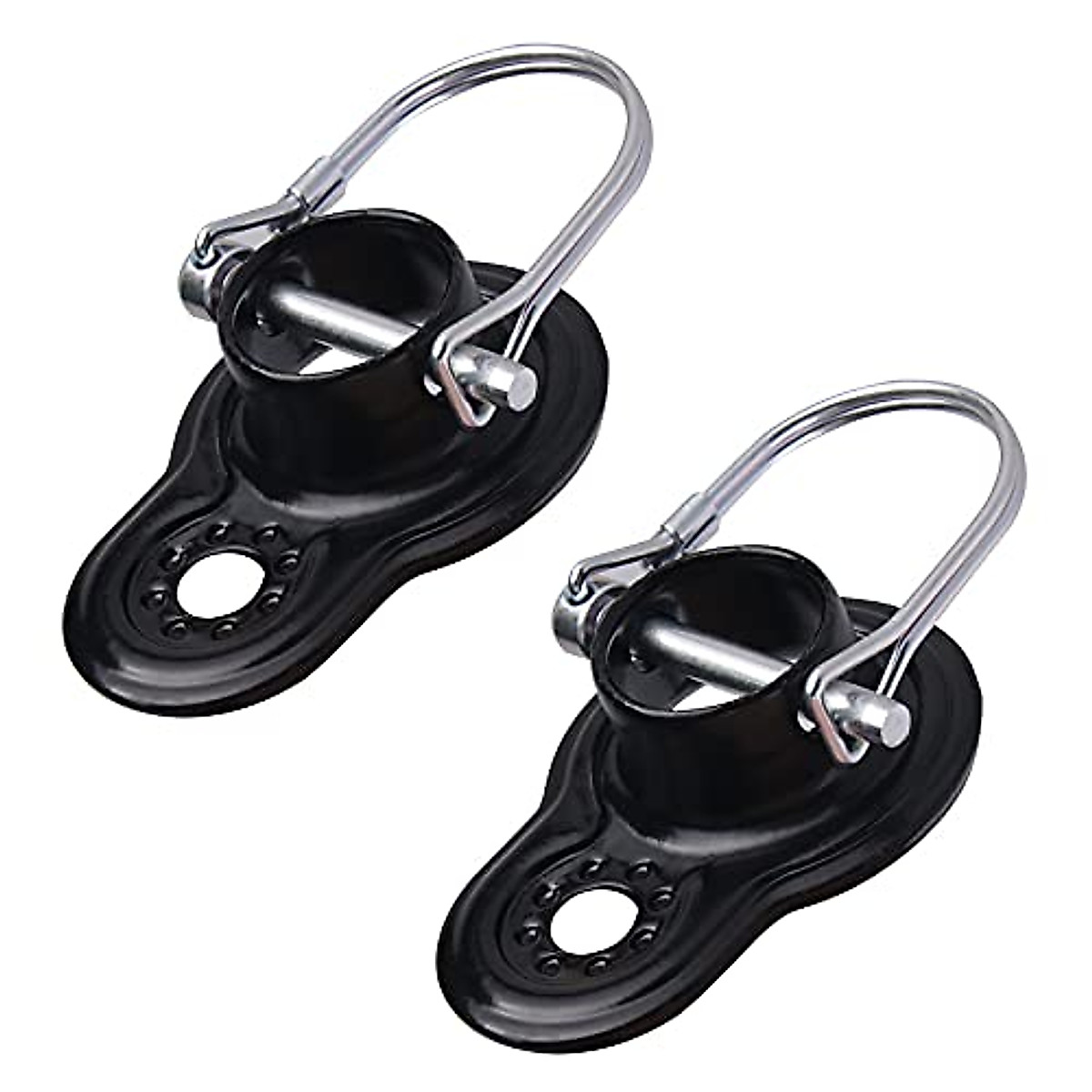 Bike Trailer, Bike Coupler Hitch 2 Pack, Compatible with Instep & Schwinn Bike Trailers, Flat and Angled Coupler for Various Bicycle Sizes, Models and Styles, Instep Bike Trailer Parts